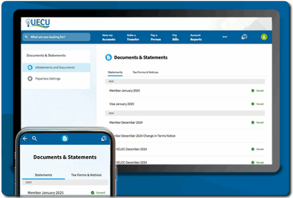 UECU STATEMENT CHANGES – Welcome to Utilities Employees Credit Union